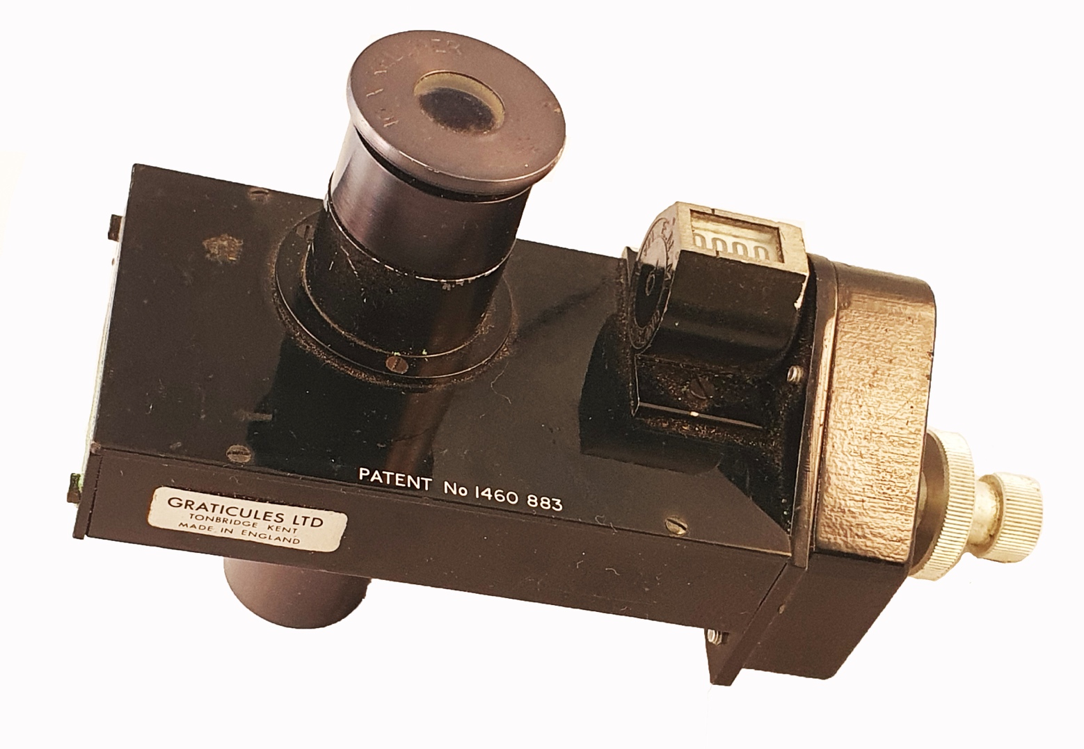 Close-up of a microscopeDescription automatically generated with medium ...