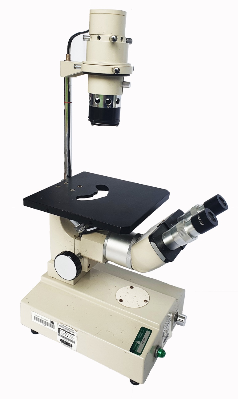 Microscope 327 (Optical Instrument Services, inverted microscope; 1990s)