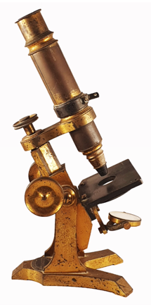 A close up of a microscopeDescription automatically generated